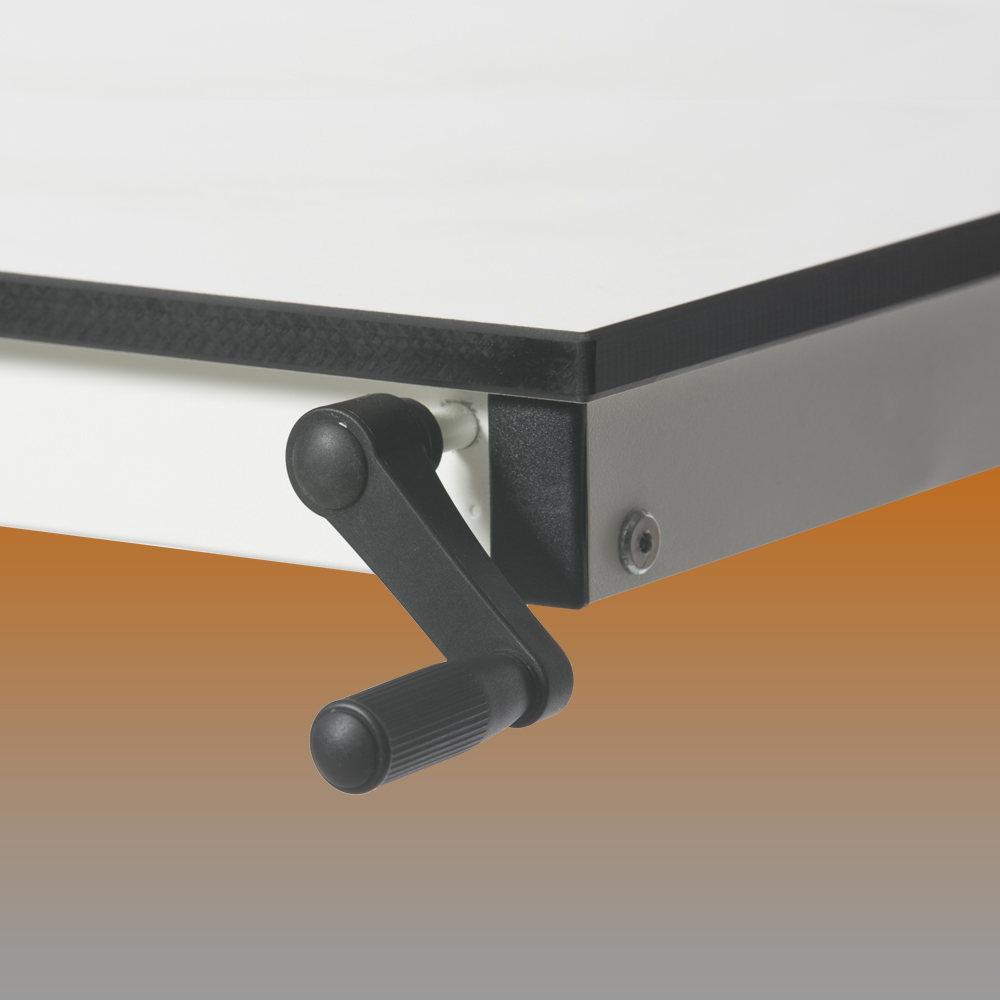 Crank Handle Lab Table